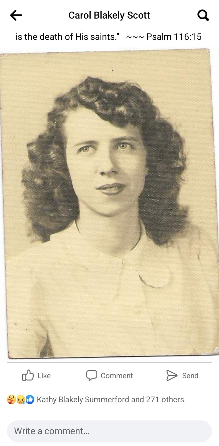 Rebecca Elizabeth (Ashley) Blakely Obituary - Attalla, AL