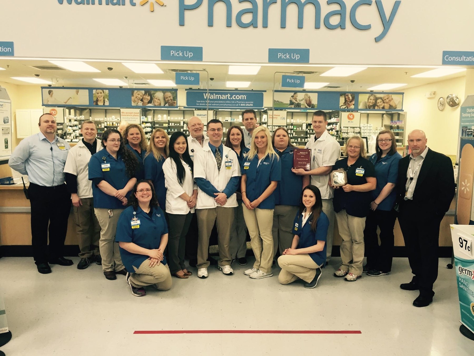 New Walmart Pharmacy Smocks