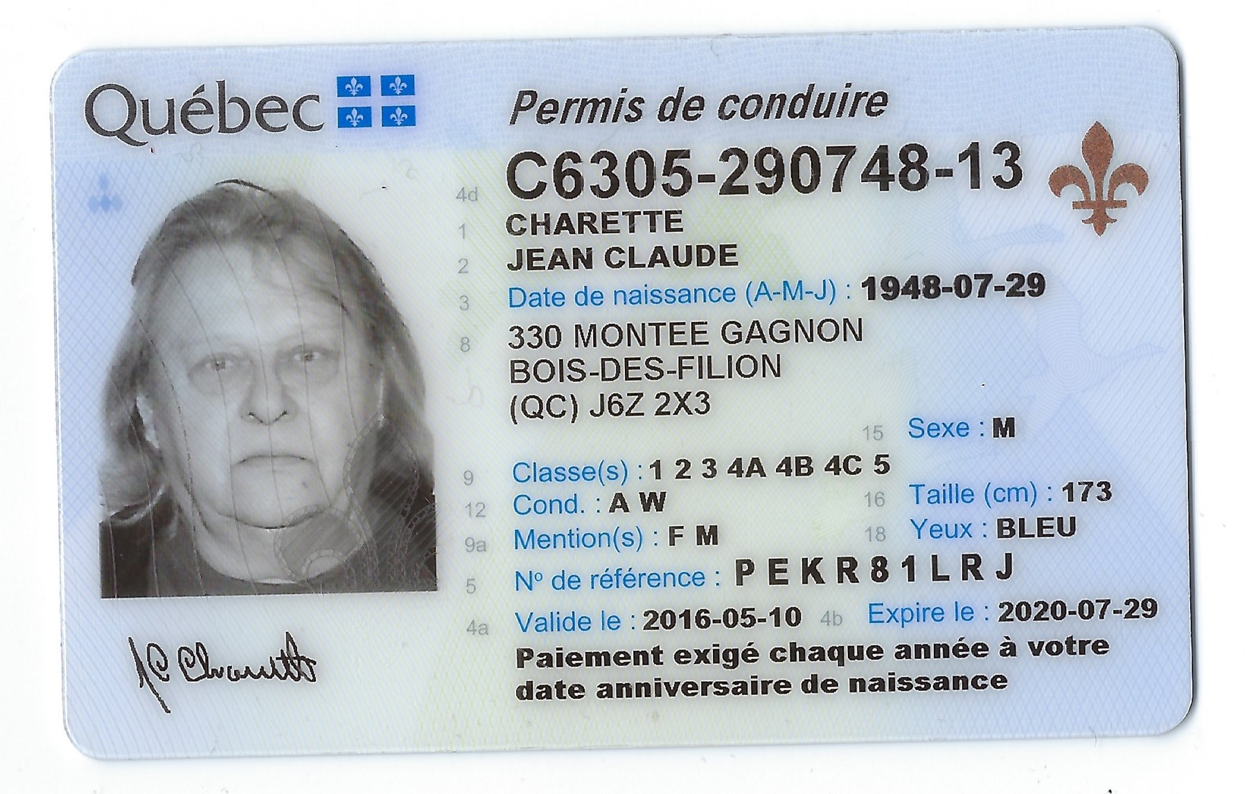 Jean-Claude Charette Obituary - Rosemère, QC