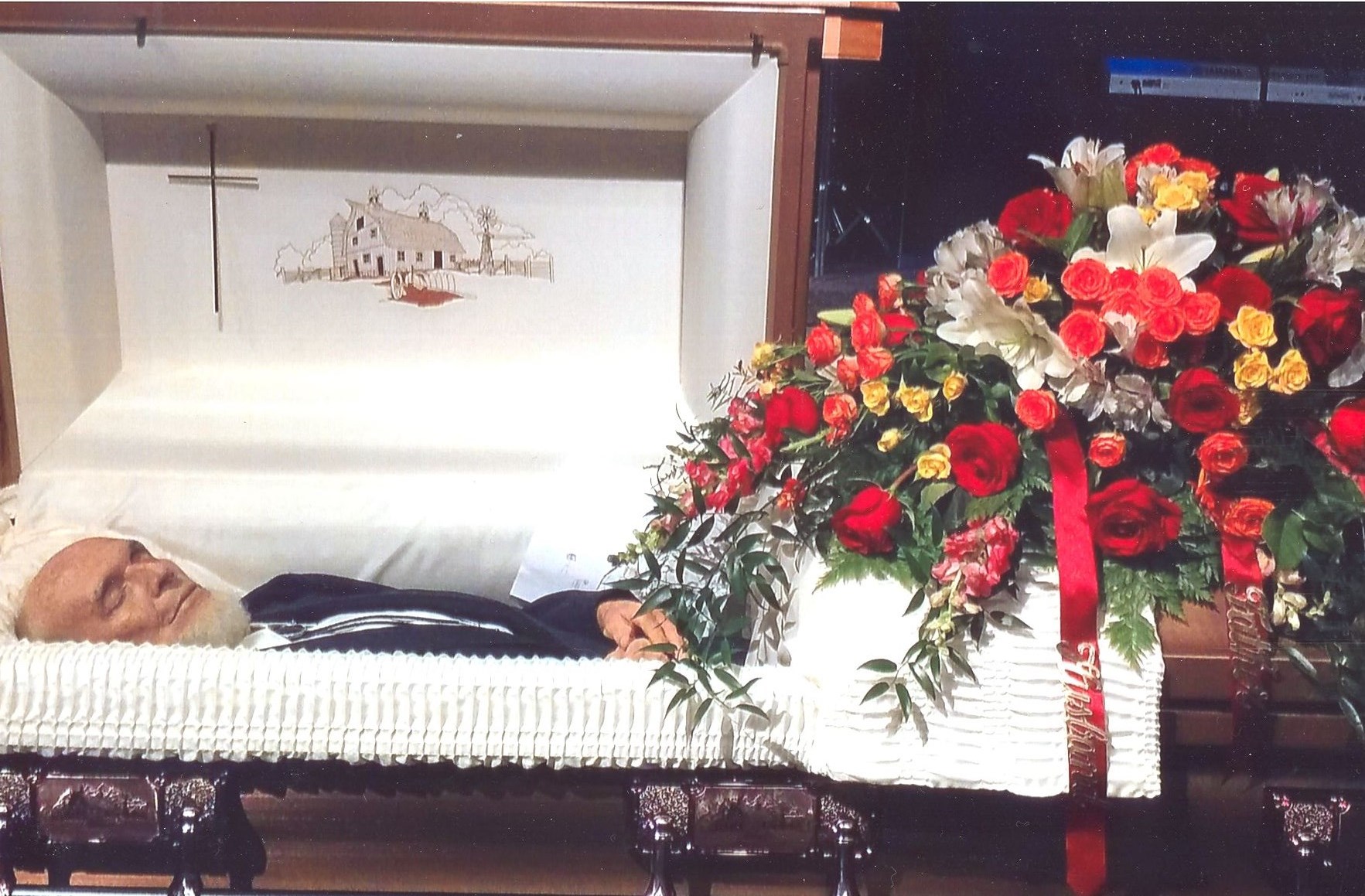 Biggie Smalls Funeral Open Casket