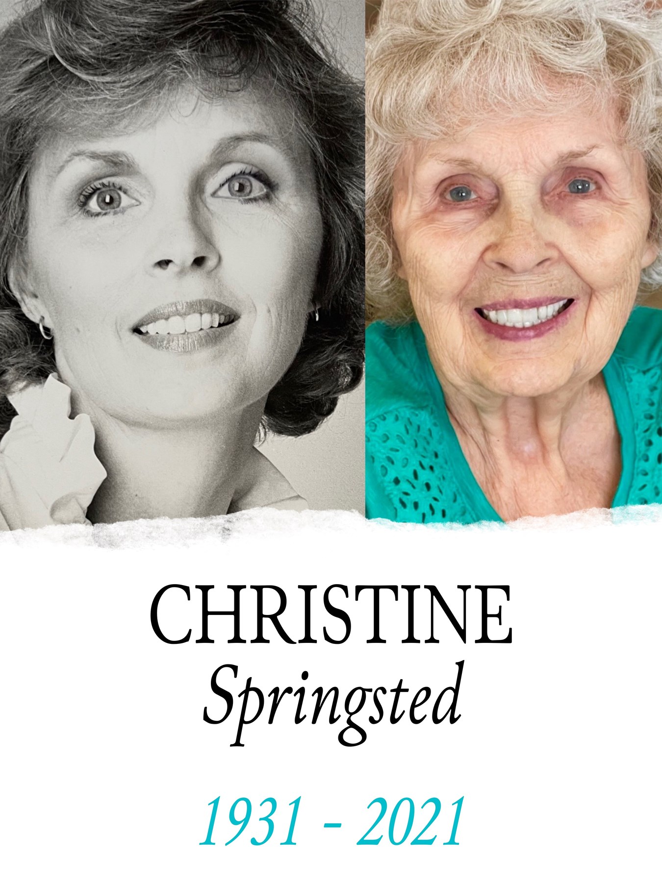 Christine Helen Springsted Obituary - Mesa, AZ