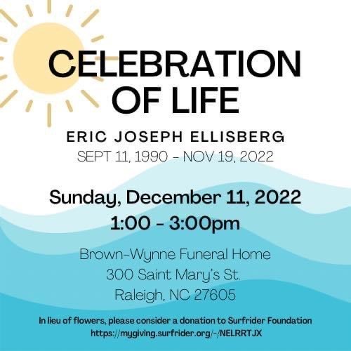 Eric Ellisberg Obituary - Raleigh, NC