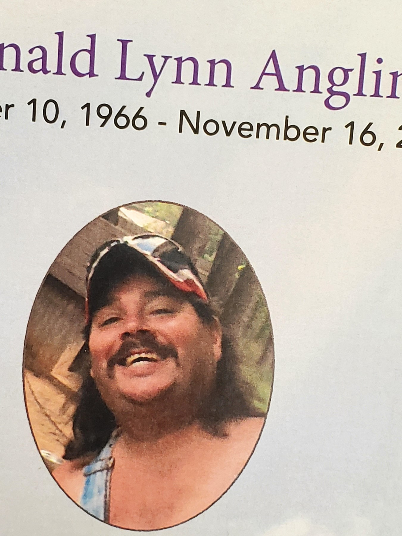 Donald Lynn Anglin Obituary - Olive Branch, MS