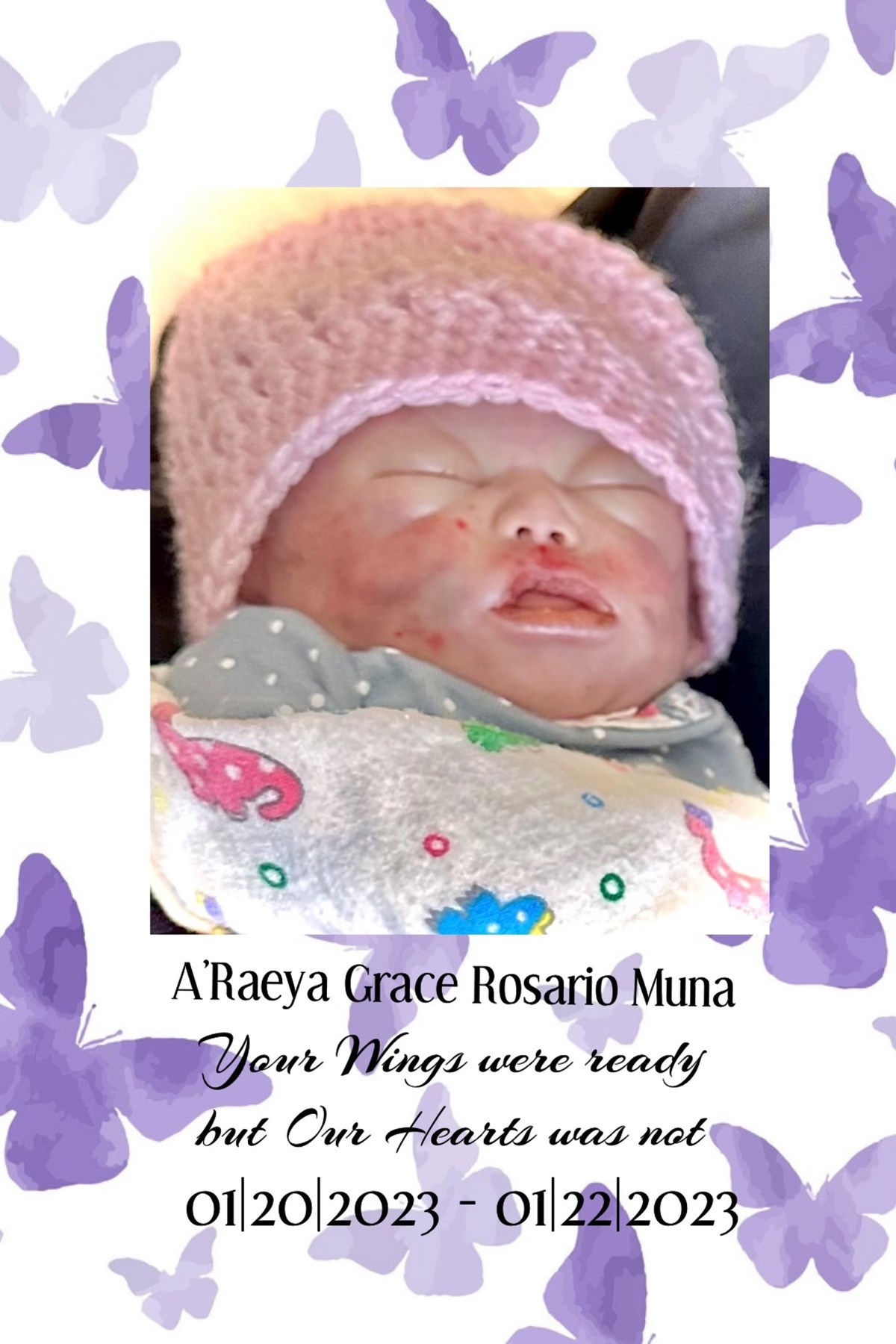 A'Raeya Grace Muna Obituary - Humble, TX
